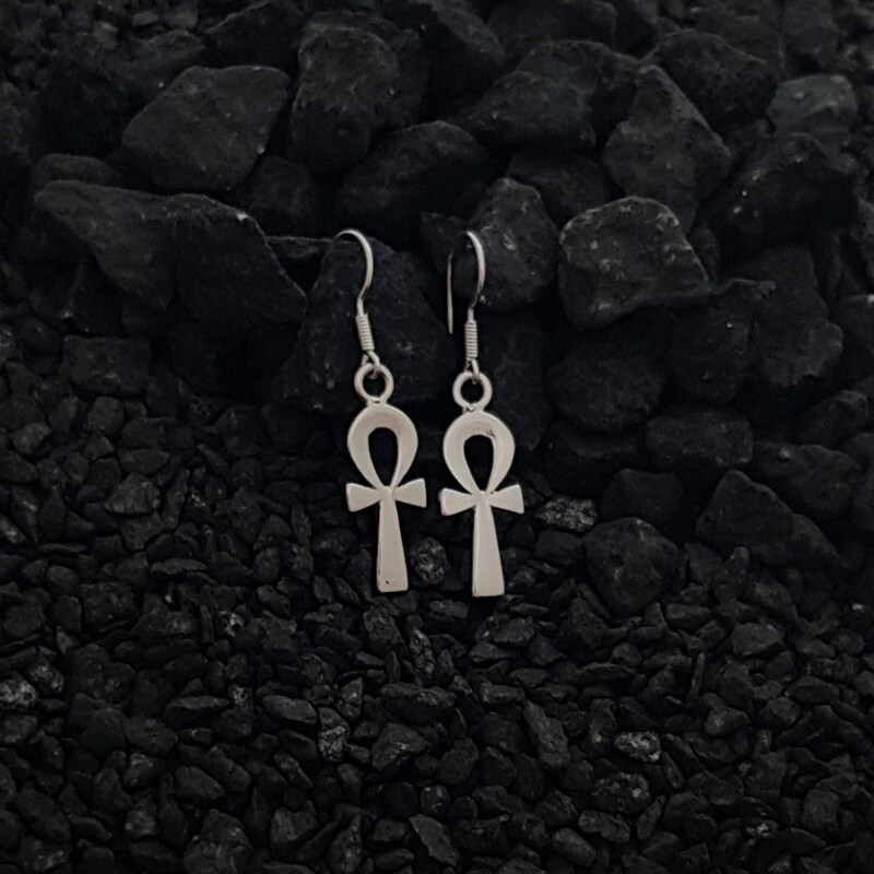Ankh Earring - Etsy