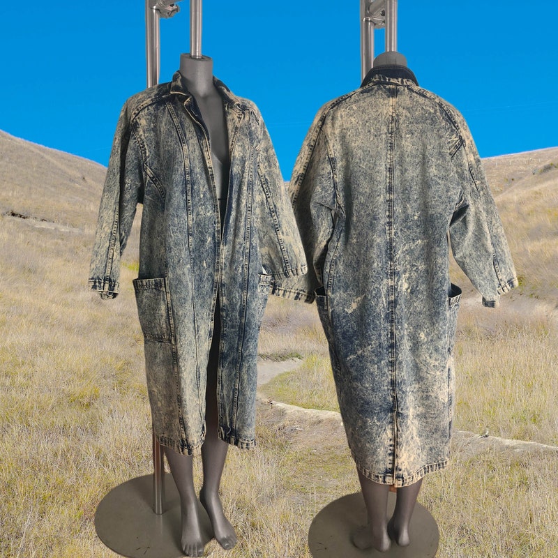 Denim Duster - Etsy