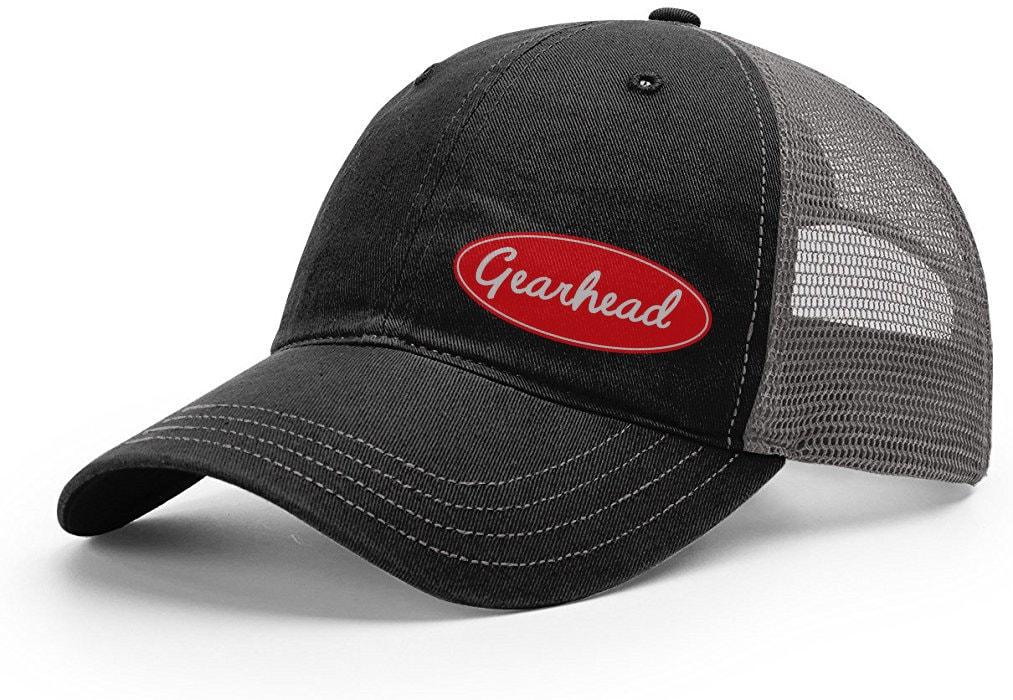 Gearhead Peterbilt Trucker Style Hat Offset Logo - Etsy