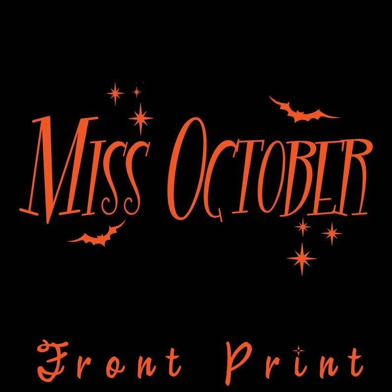 Miss October Long Sleeved Tee - Etsy UK