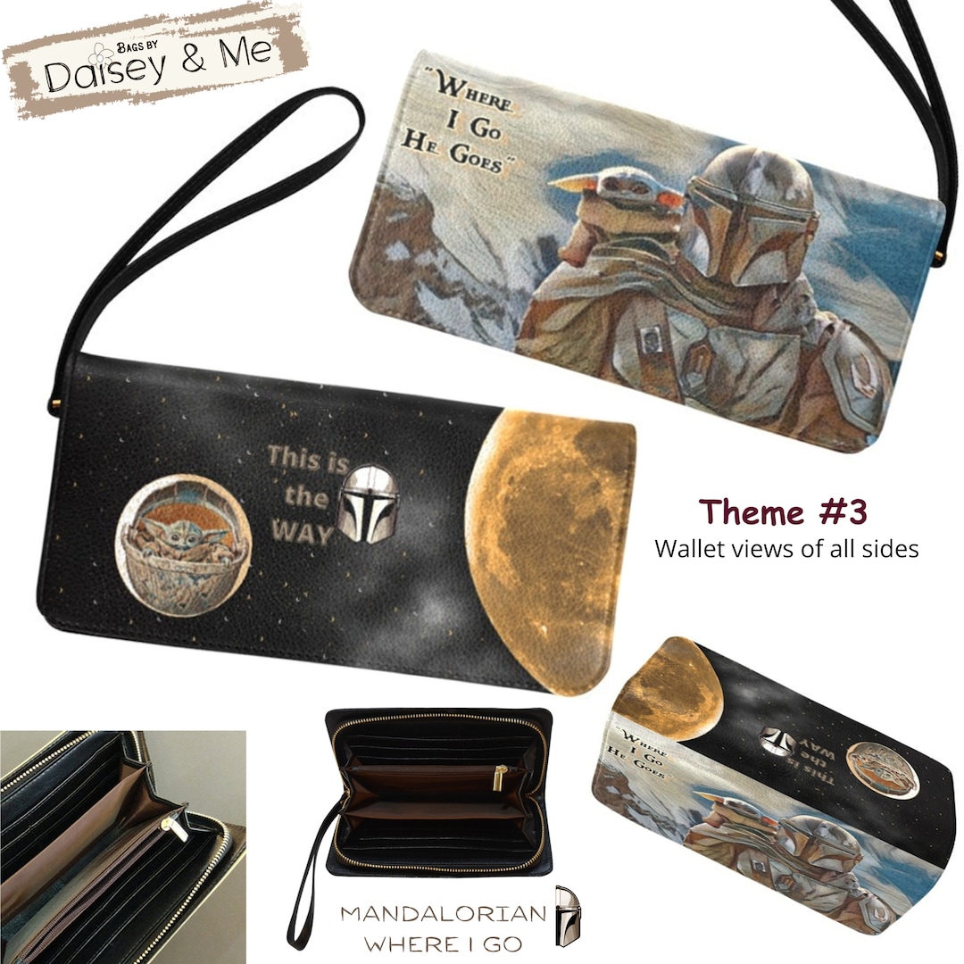 Baby Yoda Wallet Gift Mandalorian the Child Baby Yoda Bags and ...