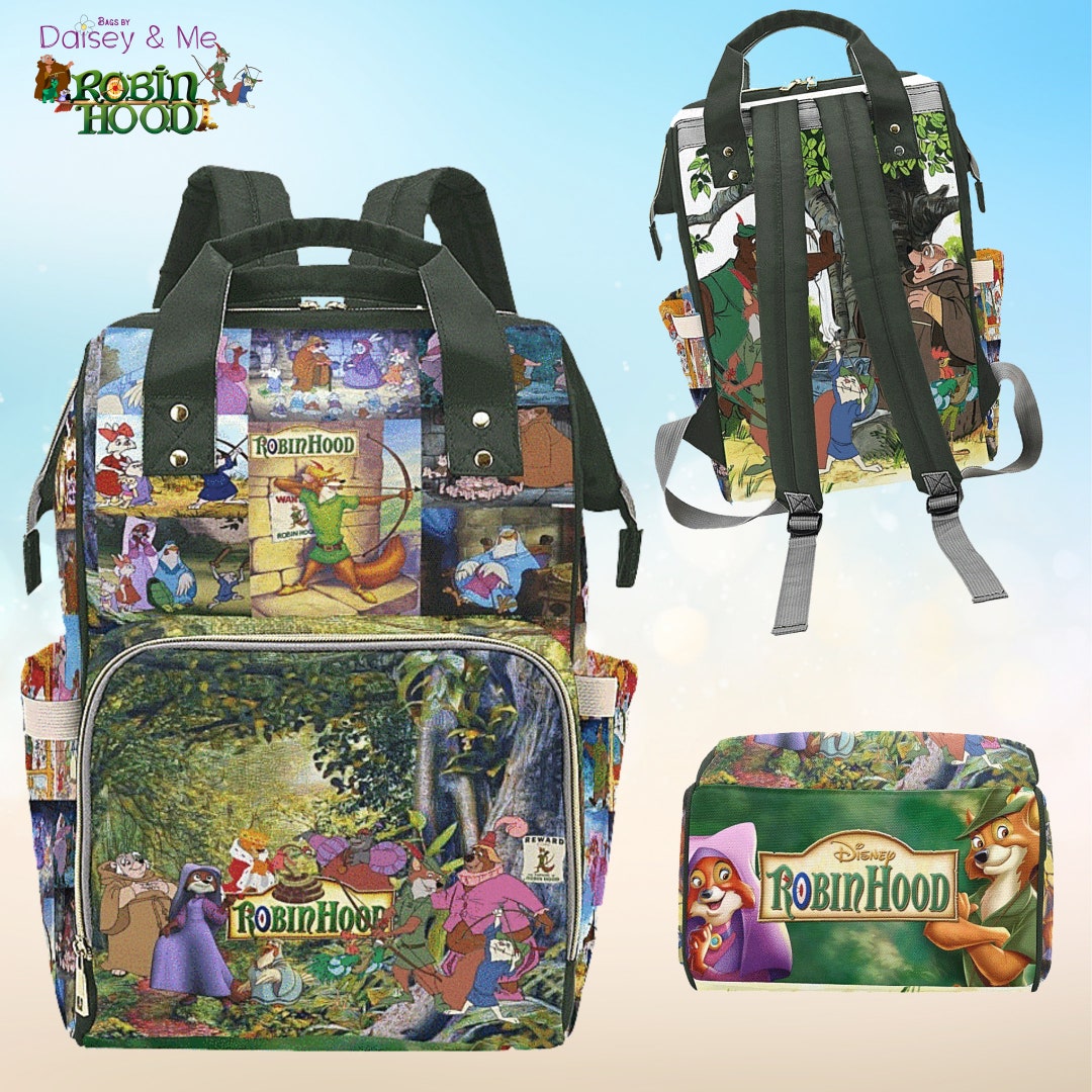 Robin Hood • Backpack • Bags for Diapers • Maid Marion • School Bag ...