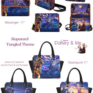 Tangled Rapunzel ∙ Saddle Bag ∙tangled Princess ∙ Cartoon Inspired ...