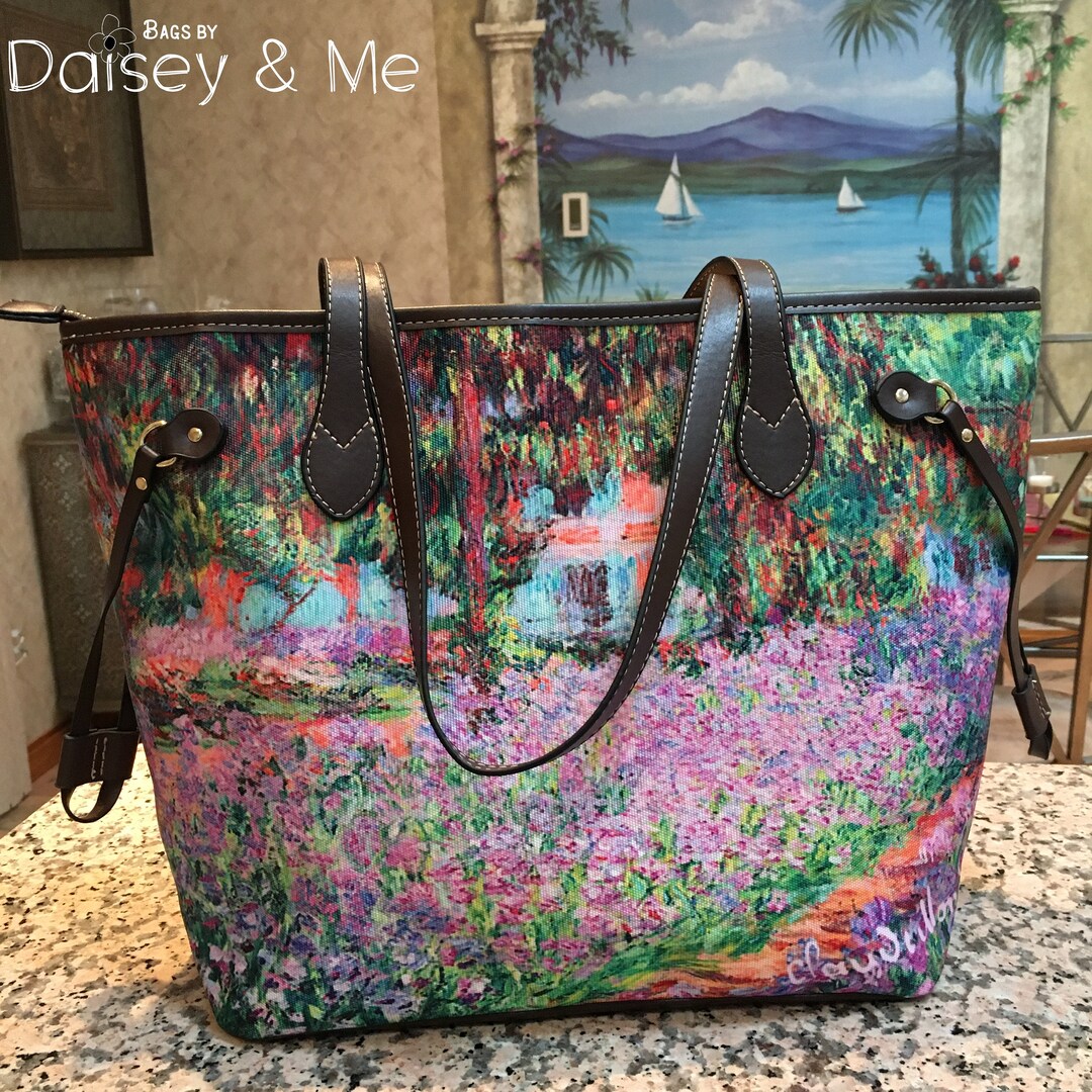 Monet Bag • Monet Gift • Monet Gardens ∙ Bags for Her ∙ Shoulder Bag ...