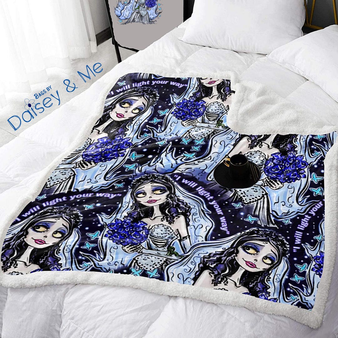 Corpse Bride Blanket ∙ Corpse Bride • Blanket Throws • Bags and Gifts ∙ ...