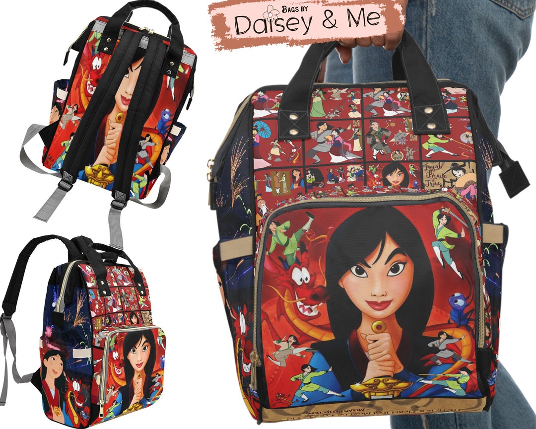 Mulan Backpack Mulan Bags and Gifts Crossbody Bags Diaper Bags Princess ...