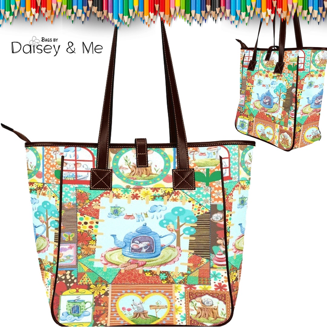 Mouse Bag • Country Mouse • Bags for Diapers ∙ Christmas Mouse Gifts ∙ ...