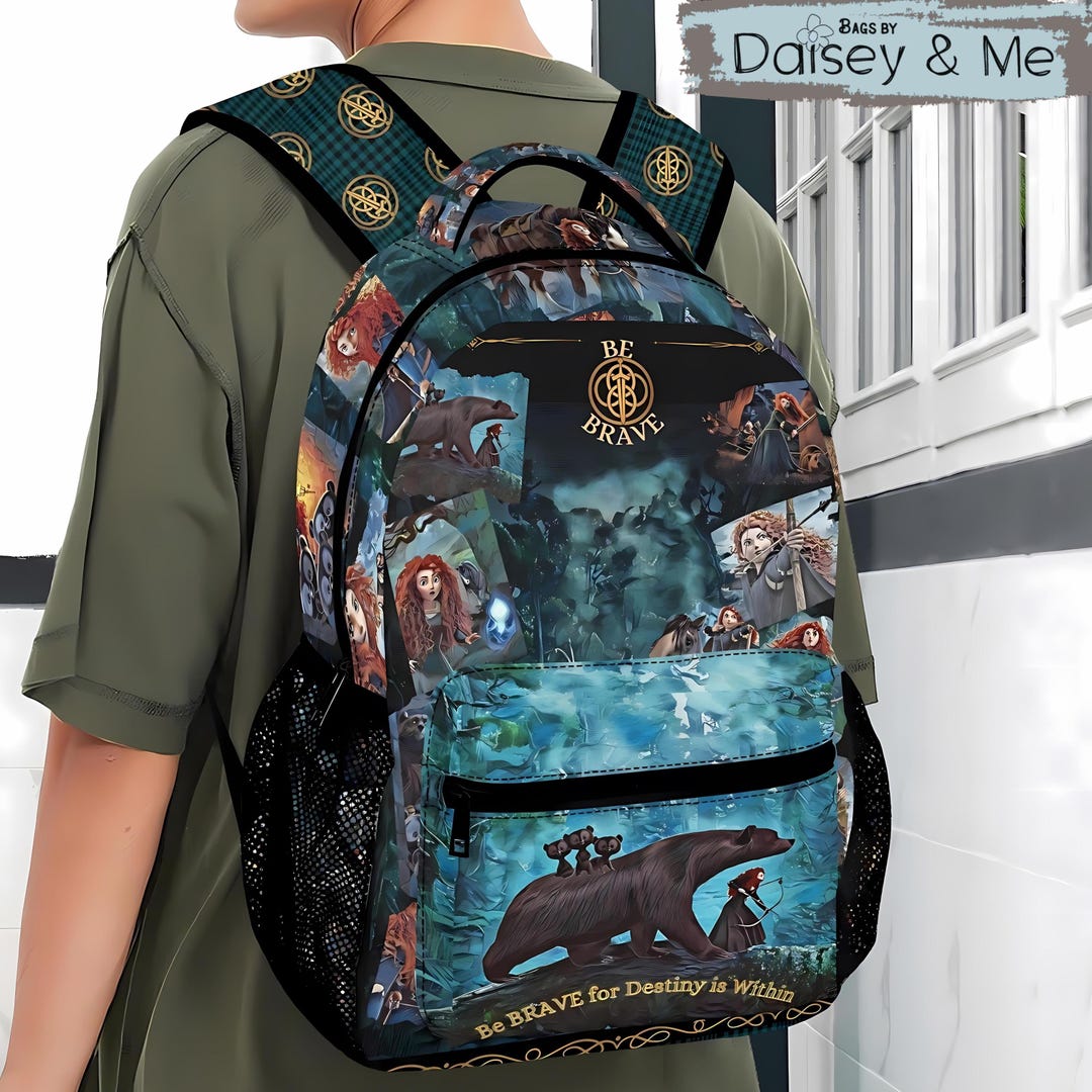 Merida Backpack for Her Brave Gifts Princess Merida Merida Gift Merida ...