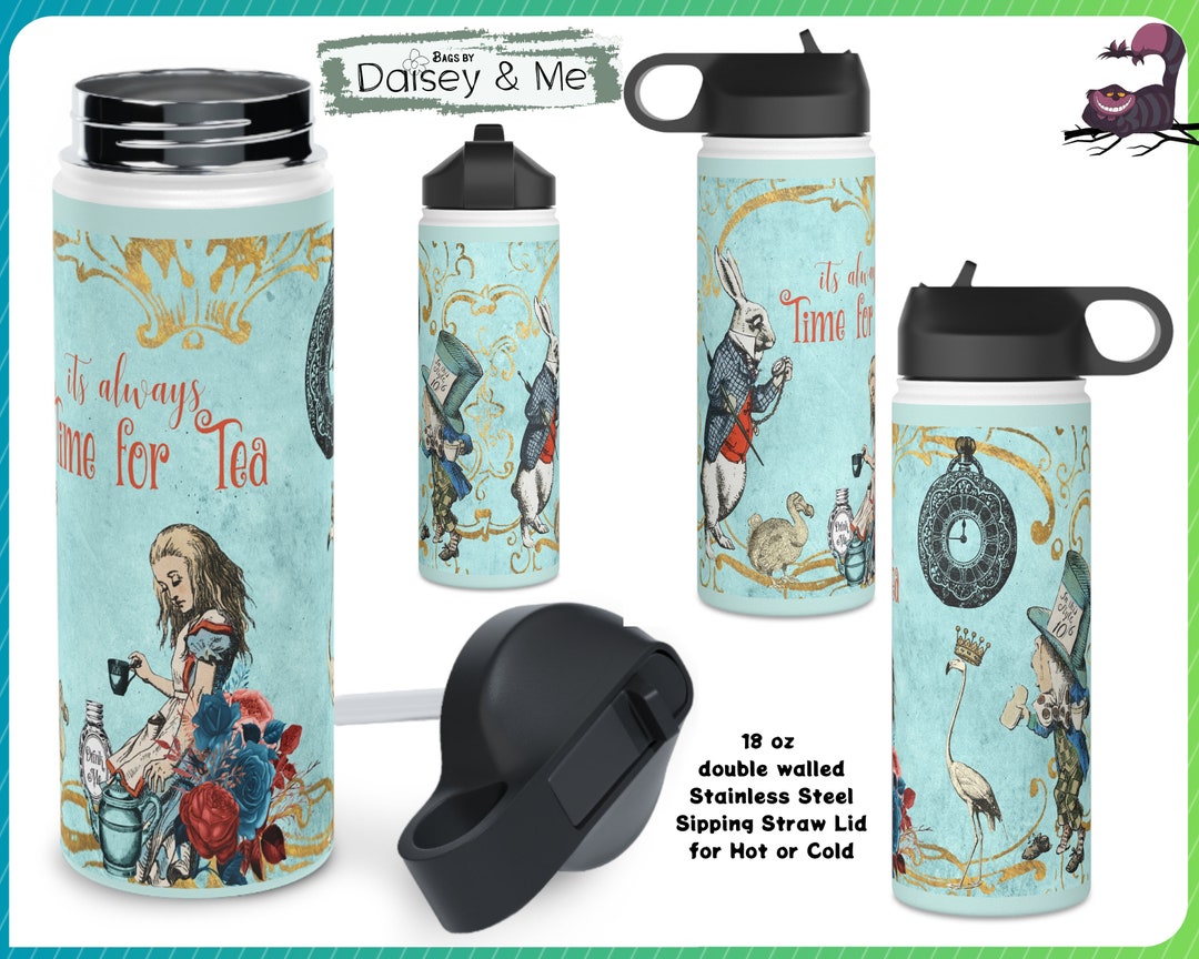 Alice in Wonderland ∙ Hot and Cold ∙ Stainless Steel Travel Mug ∙ ...
