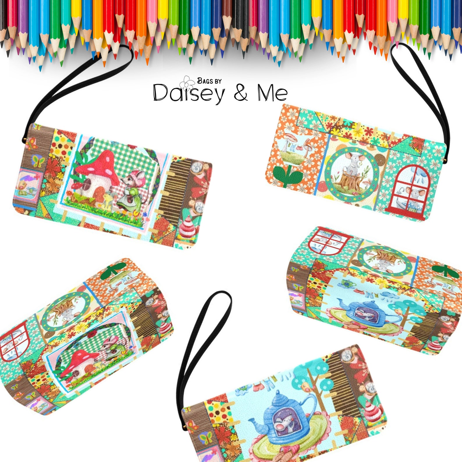 Country Mouse • Top Handle Bag ∙ Mouse Bag • Mouse Gift ∙ Crossbody Bag ...
