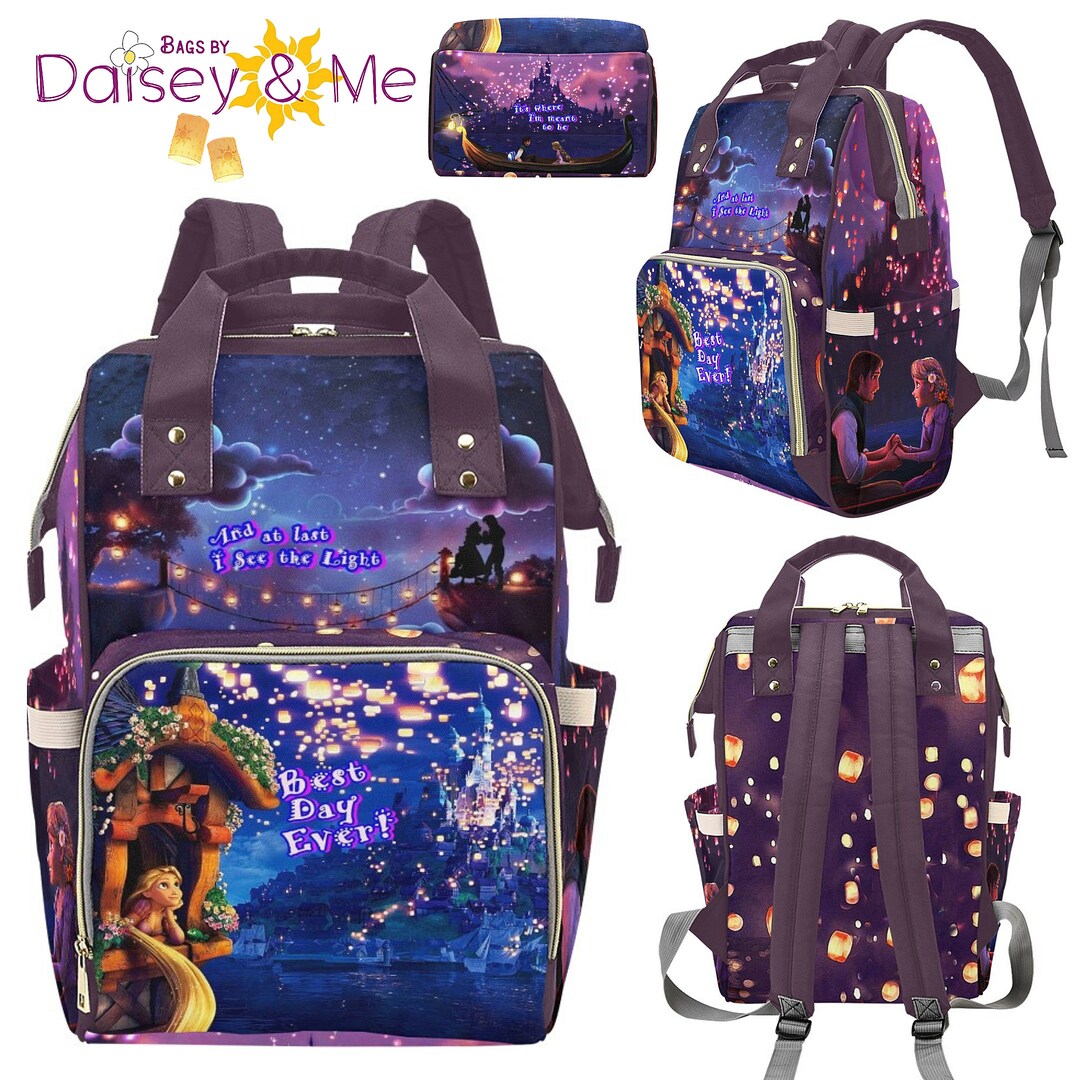Tangled Rapunzel ∙ Backpack ∙tangled Princess ∙ Diaper Bag ∙ Best ...
