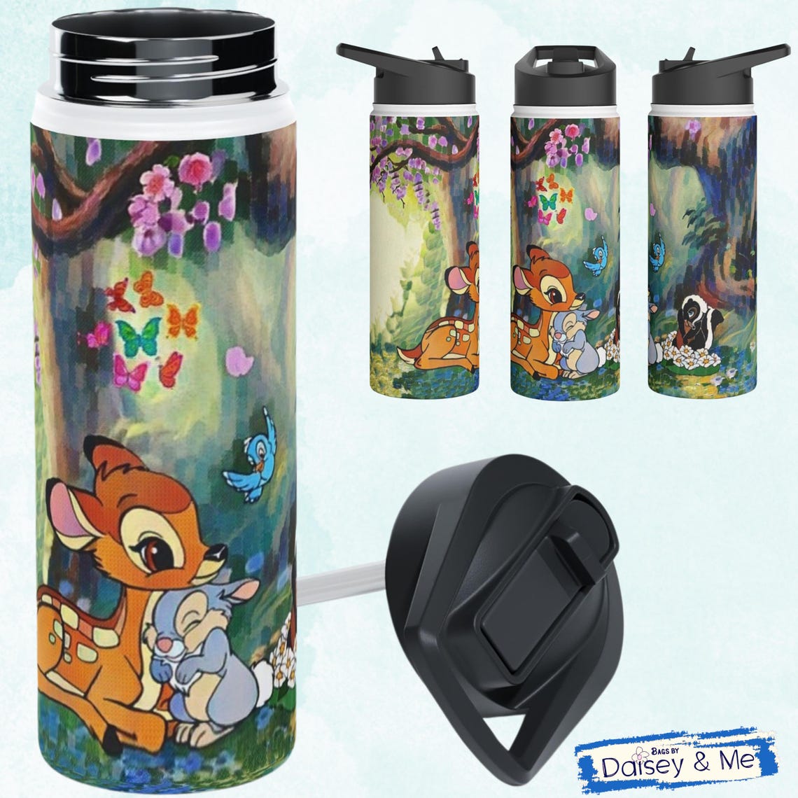Bambi • Hot and Cold •tumbler • Insulated Stainless Steel Bottle ...