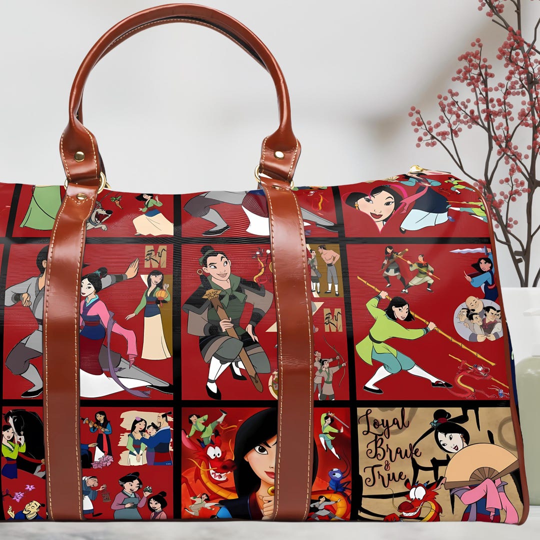 Mulan Bag • Travel Bag for Her ∙ Mulan • Bags and Gifts ∙ Princess ...