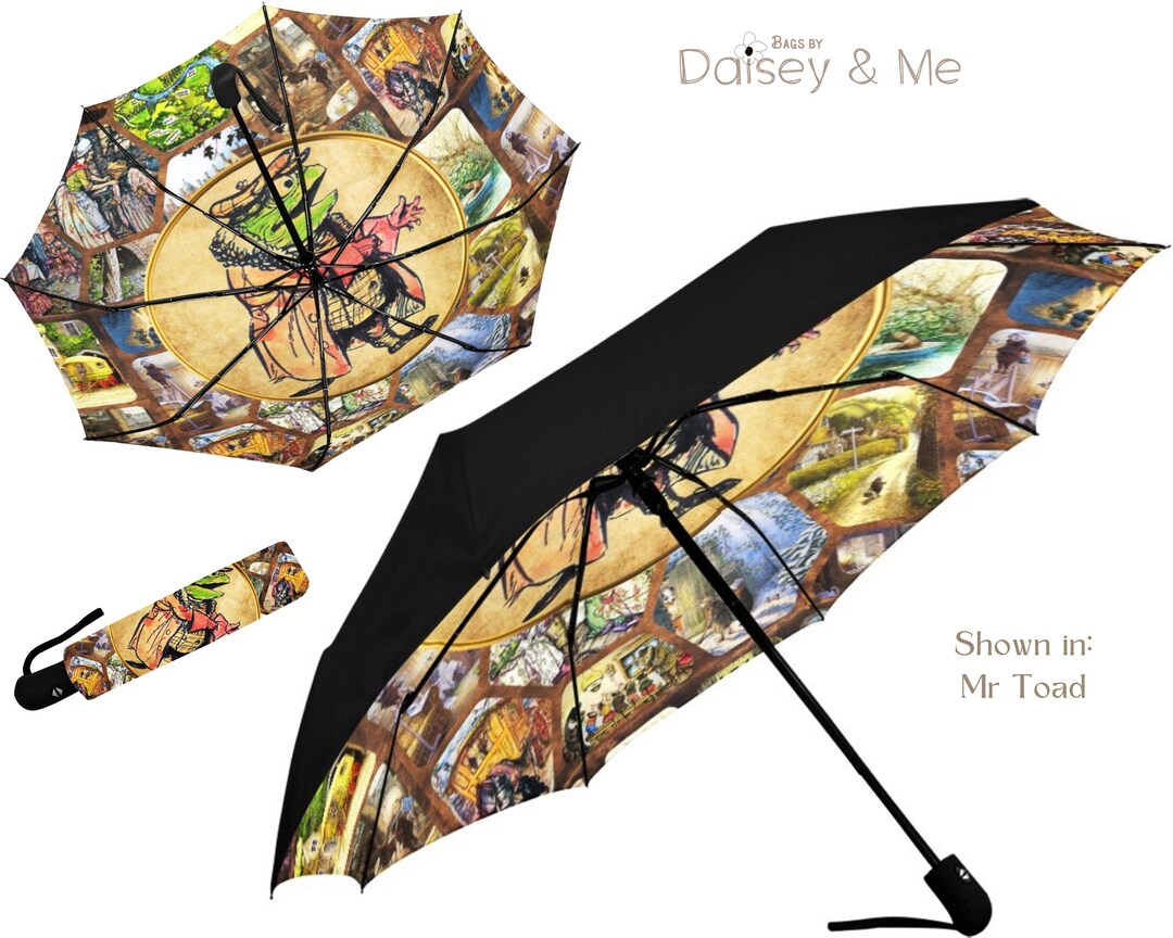 Wind in the Willows Gift ∙ Mr Toad ∙ Umbrella ∙ Rain Gifts • Travel ...
