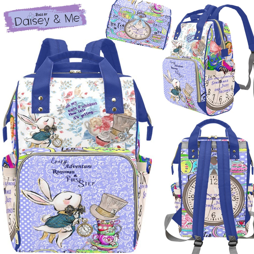 Alice in Wonderland ∙ Backpack ∙ Alice in Wonderland Bag ∙ Alice in ...
