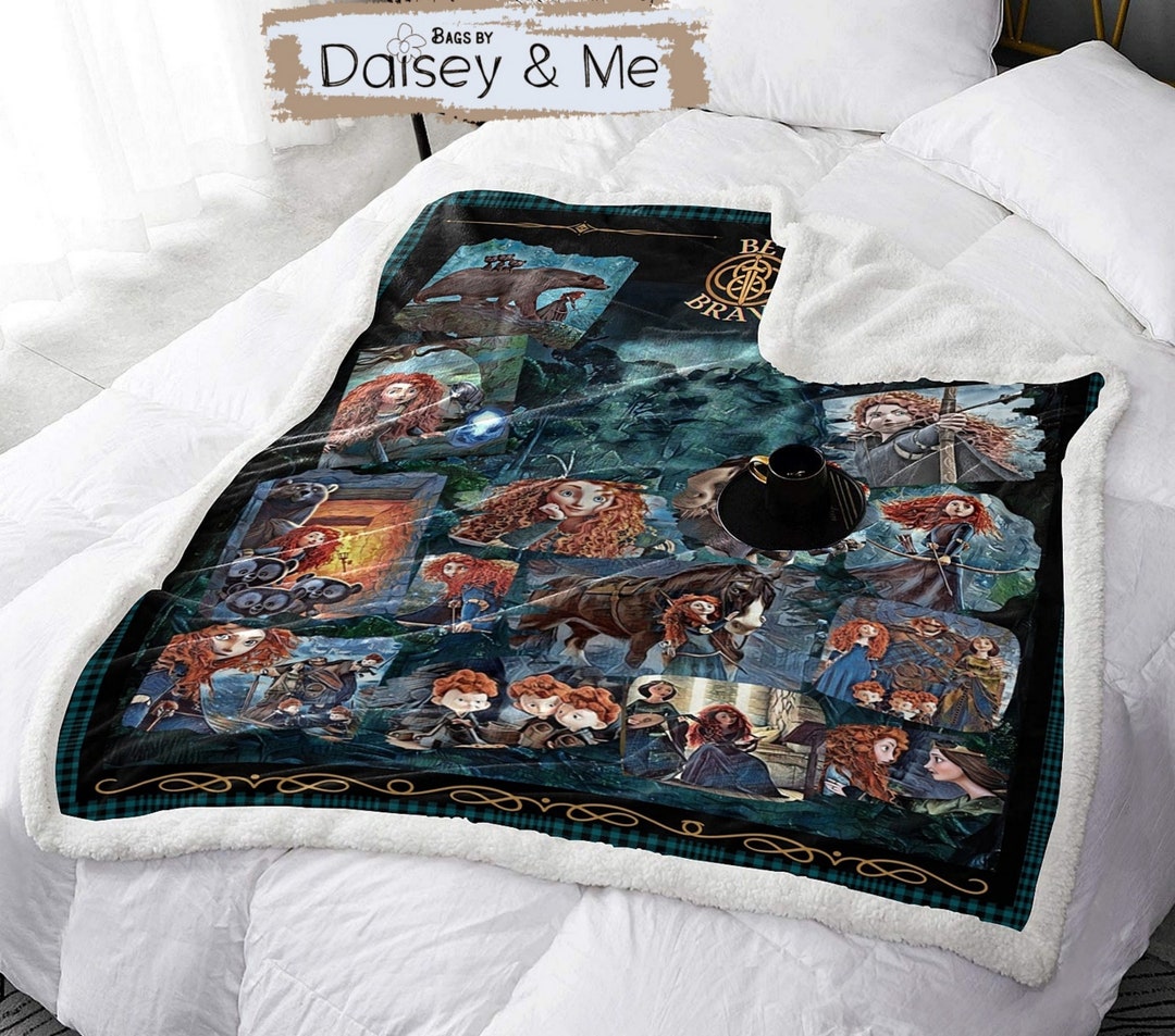 Brave Blanket • Princess Merida • Brave Bags and Gifts • Merida Gift ...