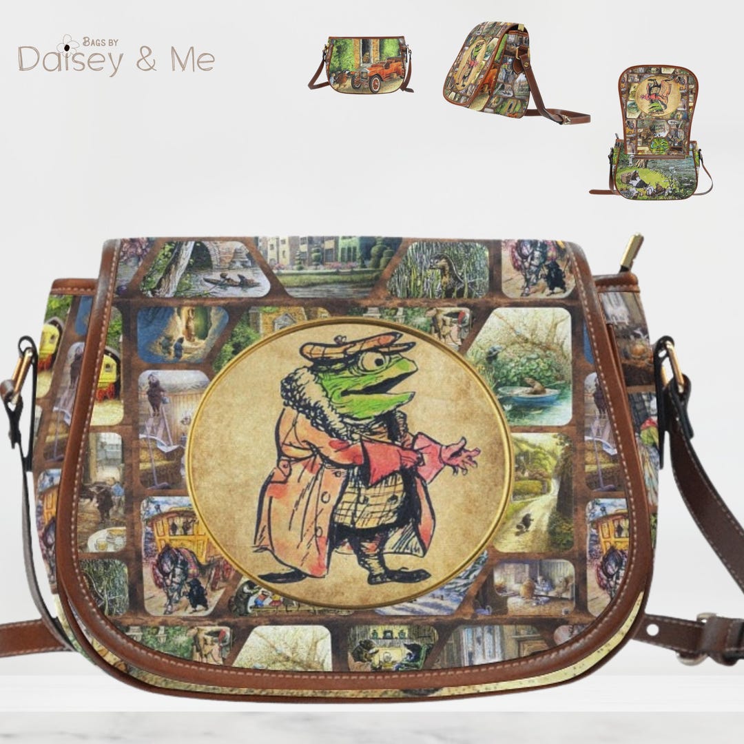 Mr Toad ∙ Crossbody Shoulder Bag ∙ Wind in the Willows ∙ Toad Hall Gift ...