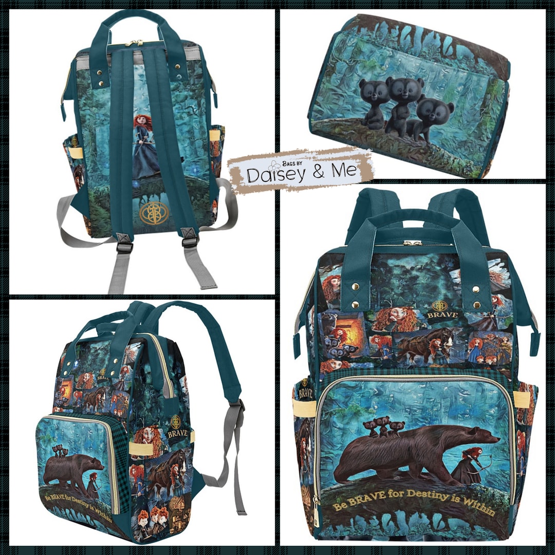 Brave • Backpack Gift • Brave Bags and Gifts • Merida Backpack • Brave ...
