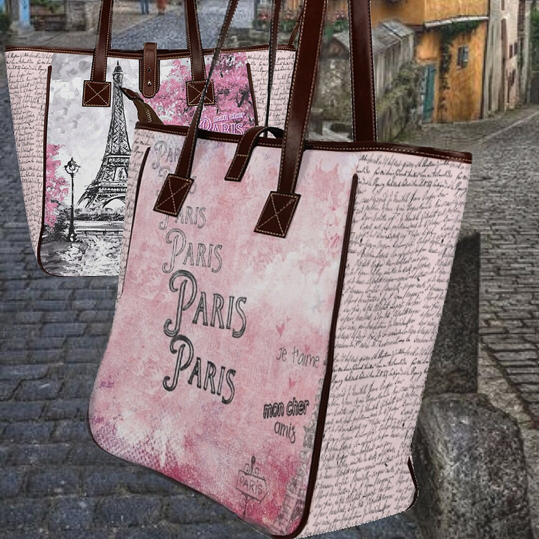 Commuter Bag ∙ Tote Bags ∙ Oversize ∙ I Love Paris ∙ Paris Theme ∙ Love ...