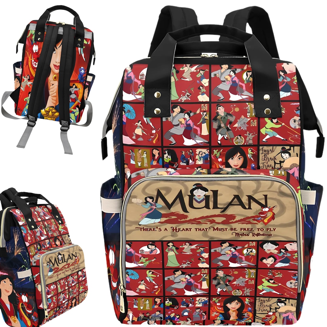 Mulan • Bags and Gifts • Mulan Backpack • Princess Mulan ∙ Diaper Bag ∙ ...