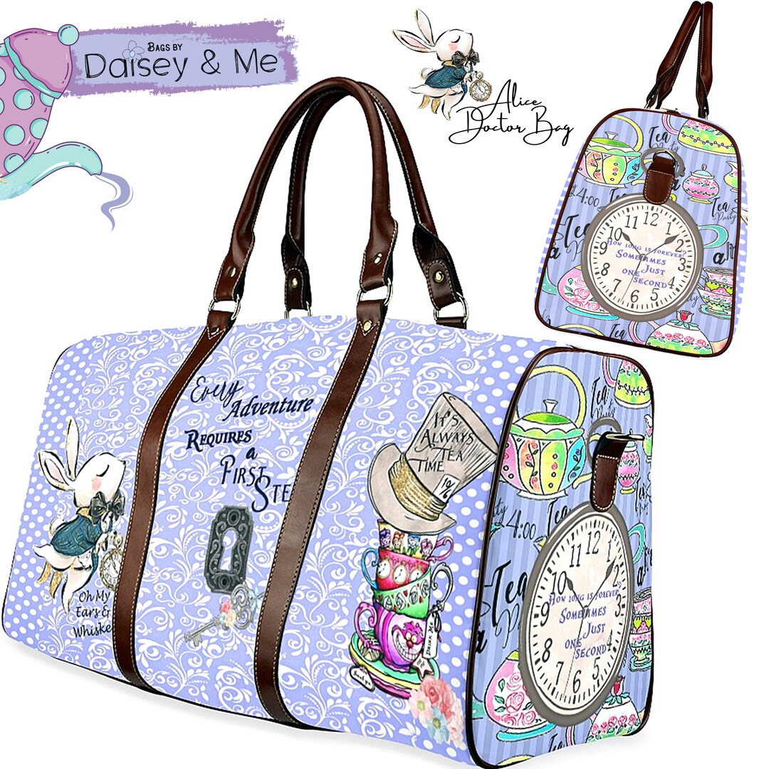 Alice in Wonderland • Overnight Bag ∙ Alice Bag ∙ Alice in Wonderland ...