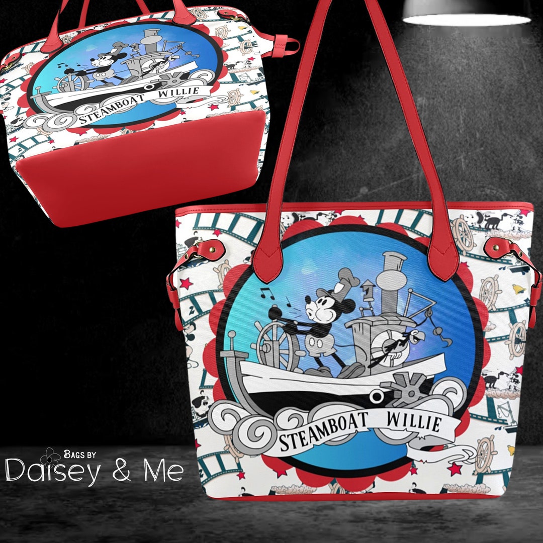 Mickey Bag • Gift for Her • Steamboat Willie • Mickey Bag • Weekend Bag ...