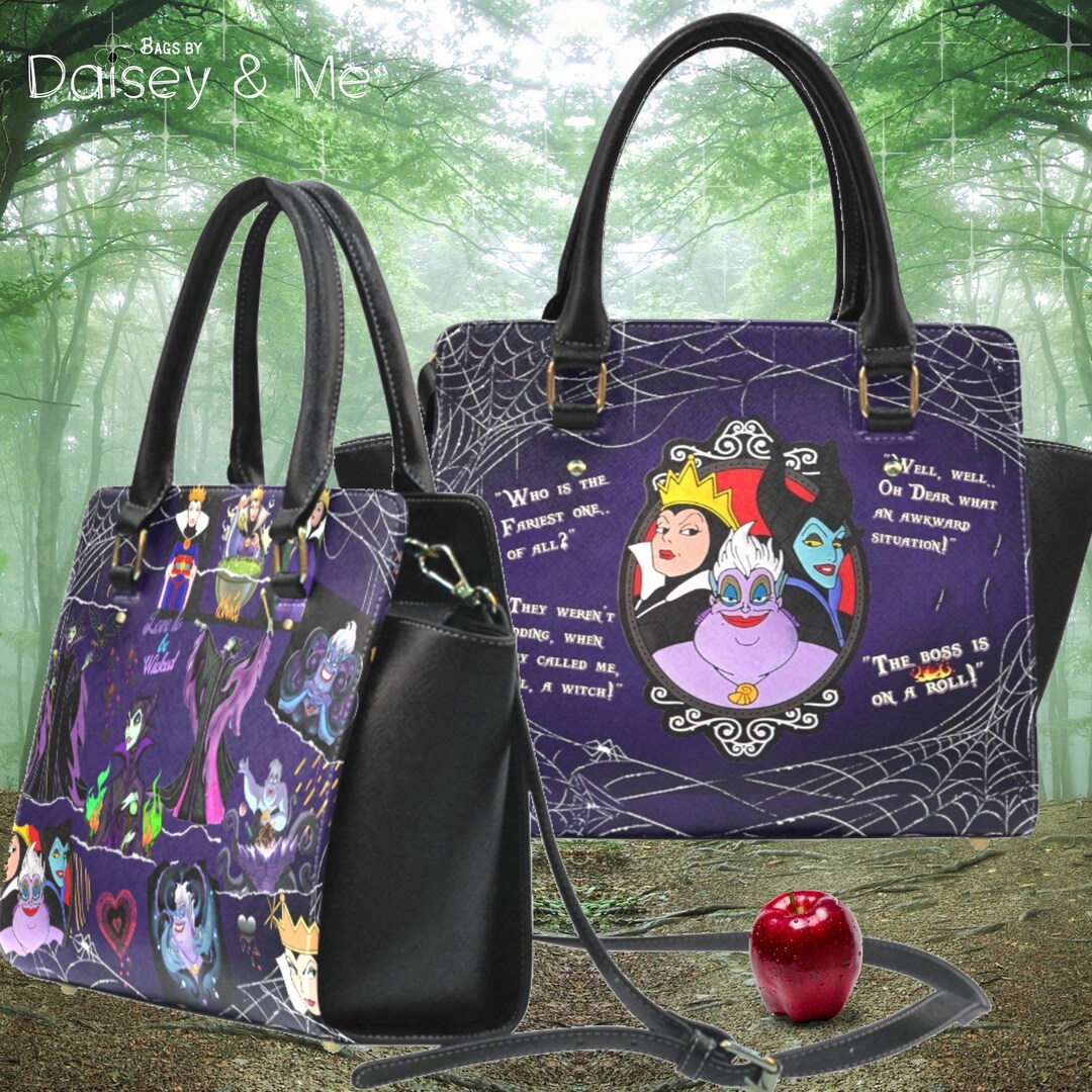 Gift for Her ∙ Evil Queen • Villains ∙ Handbag Purse ∙ Maleficent ∙ OG ...