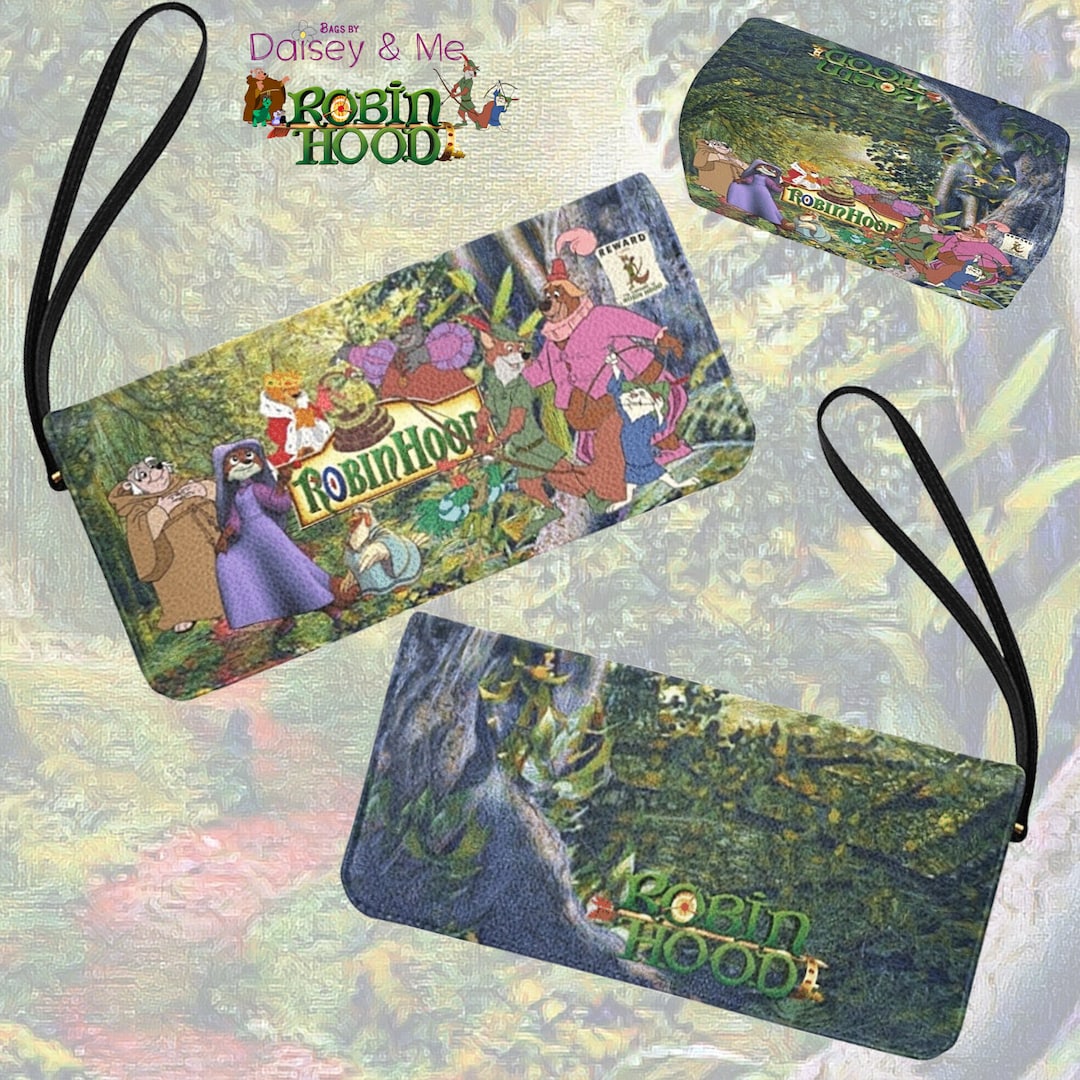 Robin Hood Gift • Robin Hood and Maid Marion ∙ Wallet • Wristlet ...
