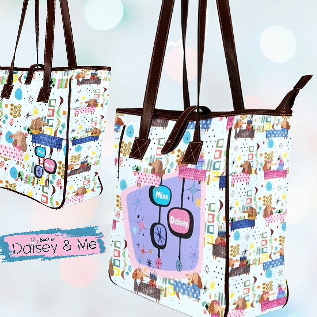 Dachshund ∙ Atomic Dog Crossbody City Bag • Retro Weekender Shoulder ...