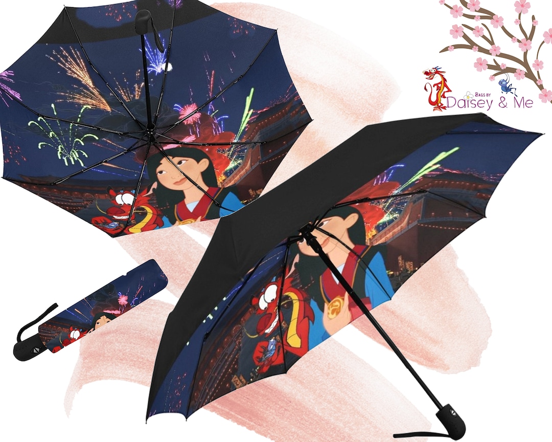 Mulan Umbrella ∙ Rainy Day Umbrella ∙ Mulan Gifts ∙ Mushu Gifts ∙ Bags ...
