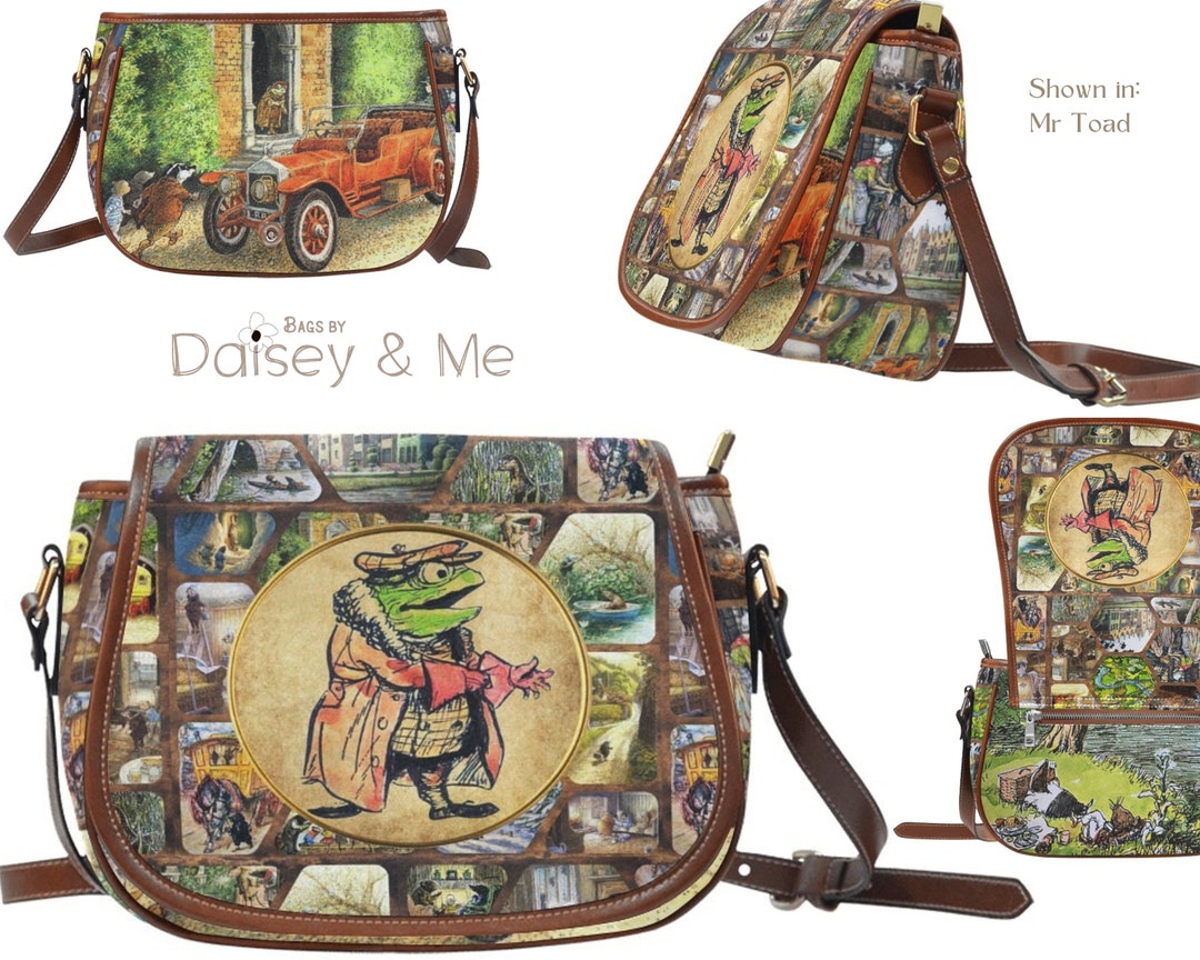 Mr Toad Crossbody Shoulder Bag Wind in the Willows Toad Hall Gift ...