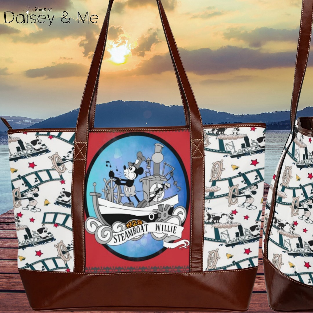 Gift for Her • Mickey Bag • Steamboat Willie • Shoulder Bag • Mouse Bag ...