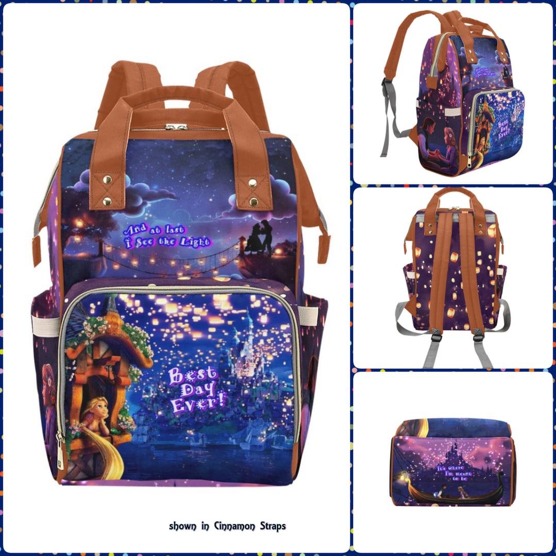Tangled Rapunzel ∙ Backpack ∙tangled Princess ∙ Diaper Backpack Bag ∙ ...