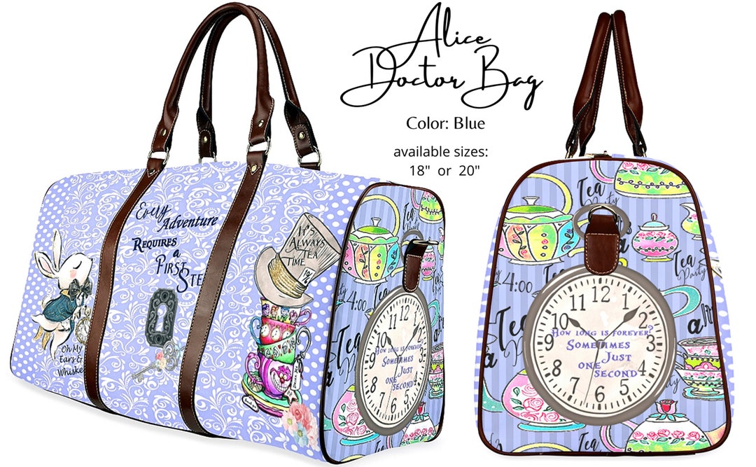 Alice in Wonderland • Overnight Bag • Bags and Luggage Gifts •alice Bag ...
