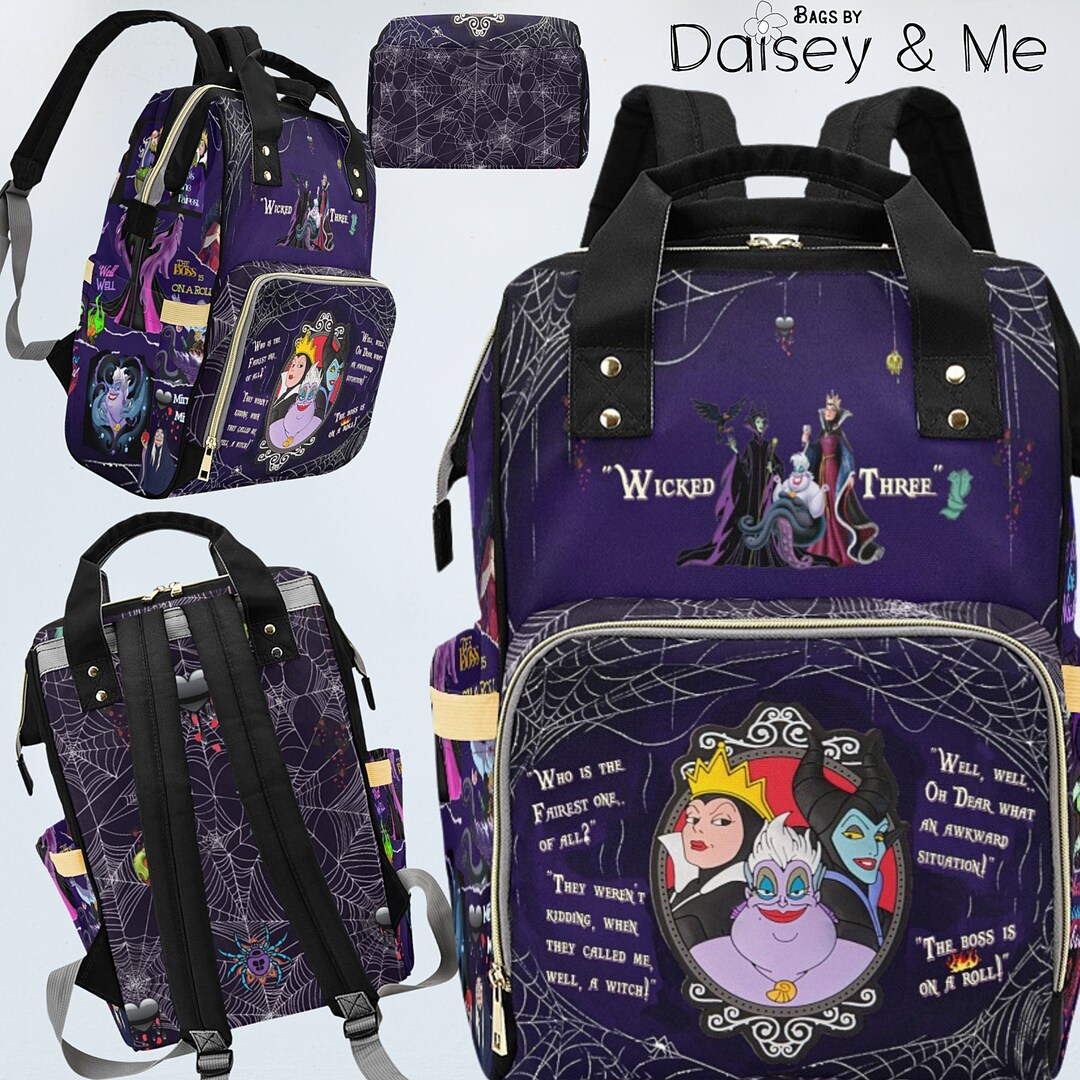 Villain Backpack OG Villains Bags and Gifts Evil Queen Maleficient ...