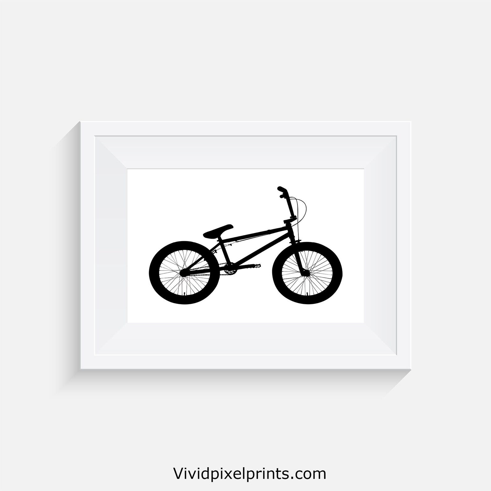 BMX Watercolour Print - Etsy