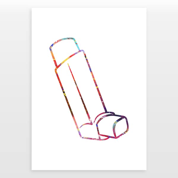 Inhaler Poster - Etsy