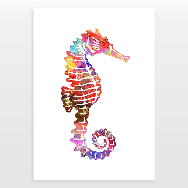 Seahorse Posters - Etsy