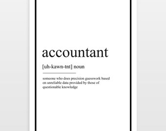 Finance Manager Definition PRINTABLE Office Sign, Funny Inspirational ...