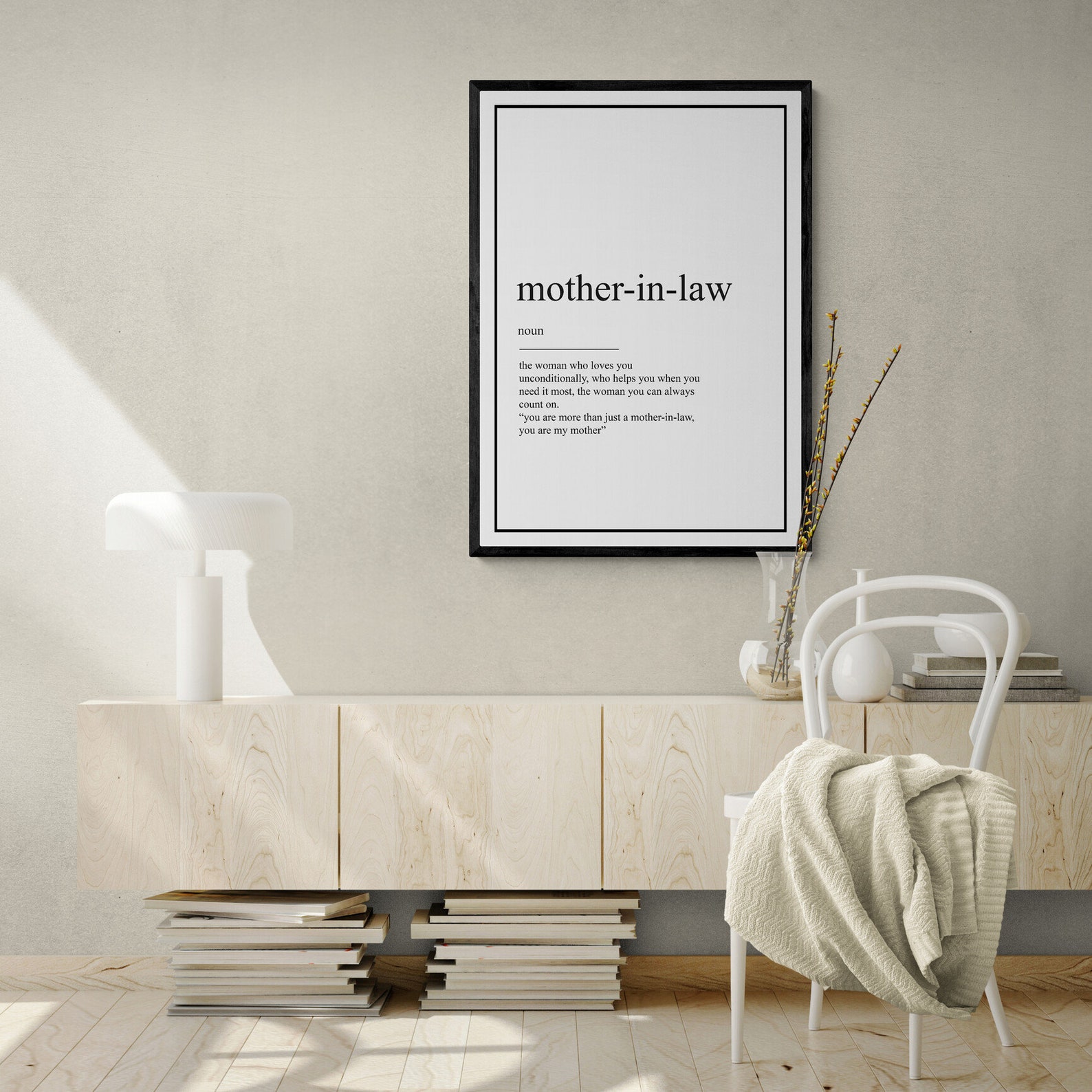 Mother in Law Definition Print | Etsy