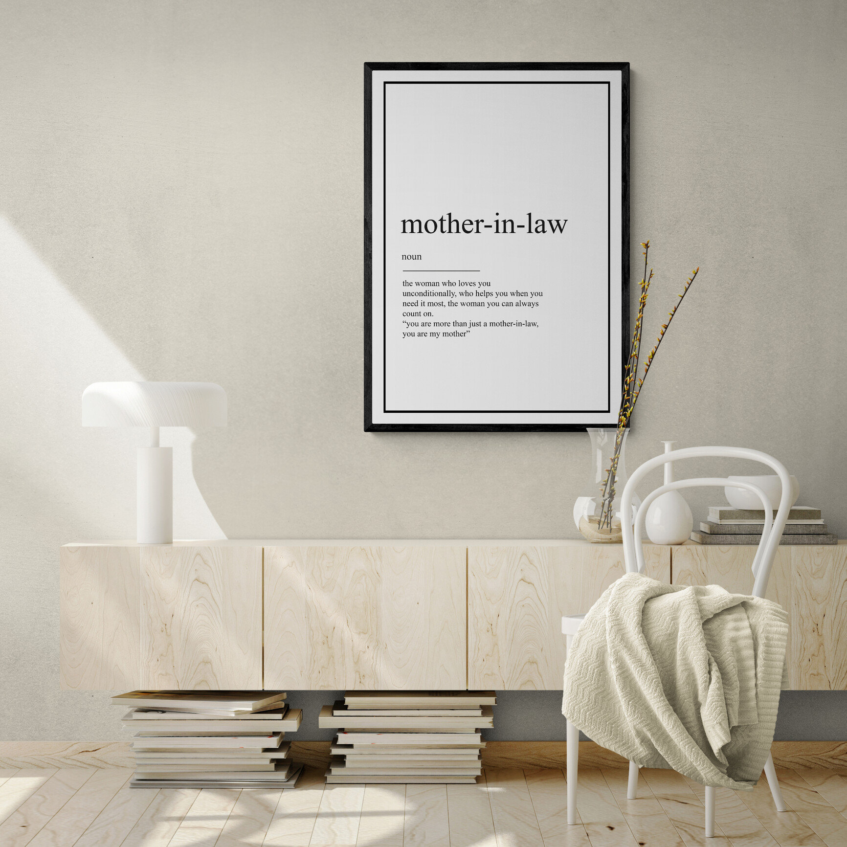 Mother in Law Definition Print | Etsy