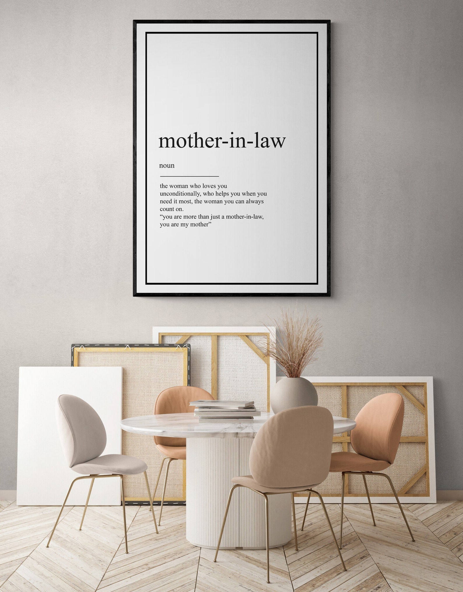 Mother in Law Definition Print | Etsy