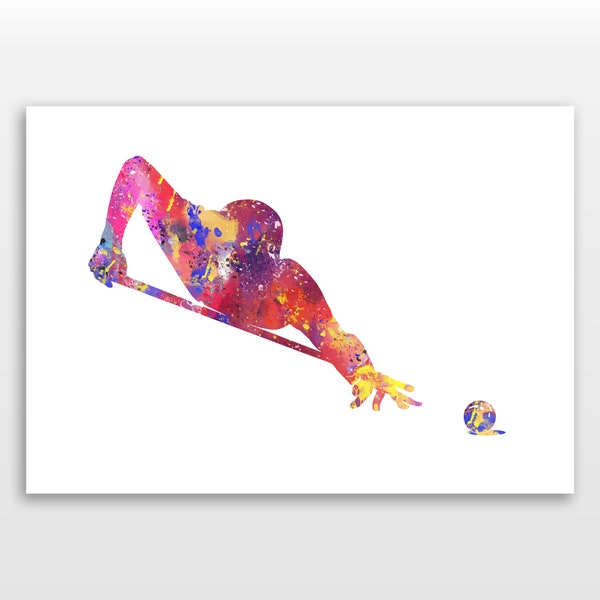 Billiards Watercolor - Etsy