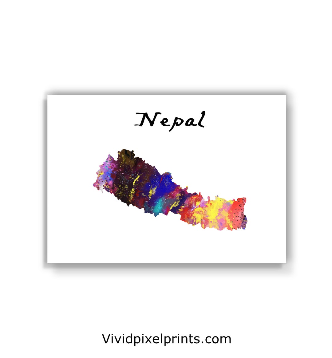 Nepal Print - Etsy