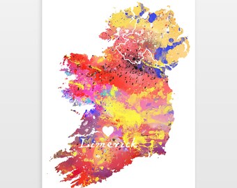 Limerick whats the Craic Print - Etsy