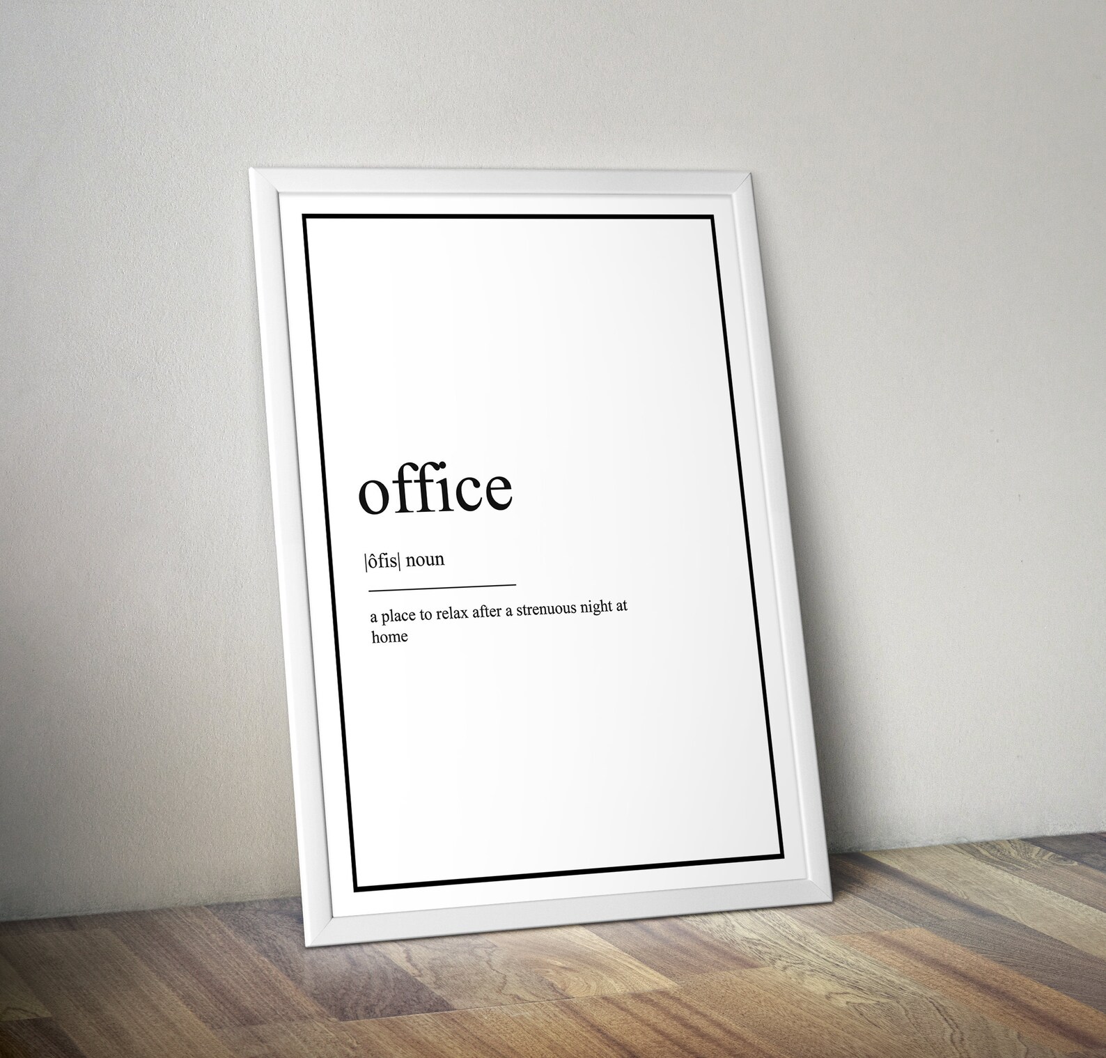 Office Definition Print | Etsy