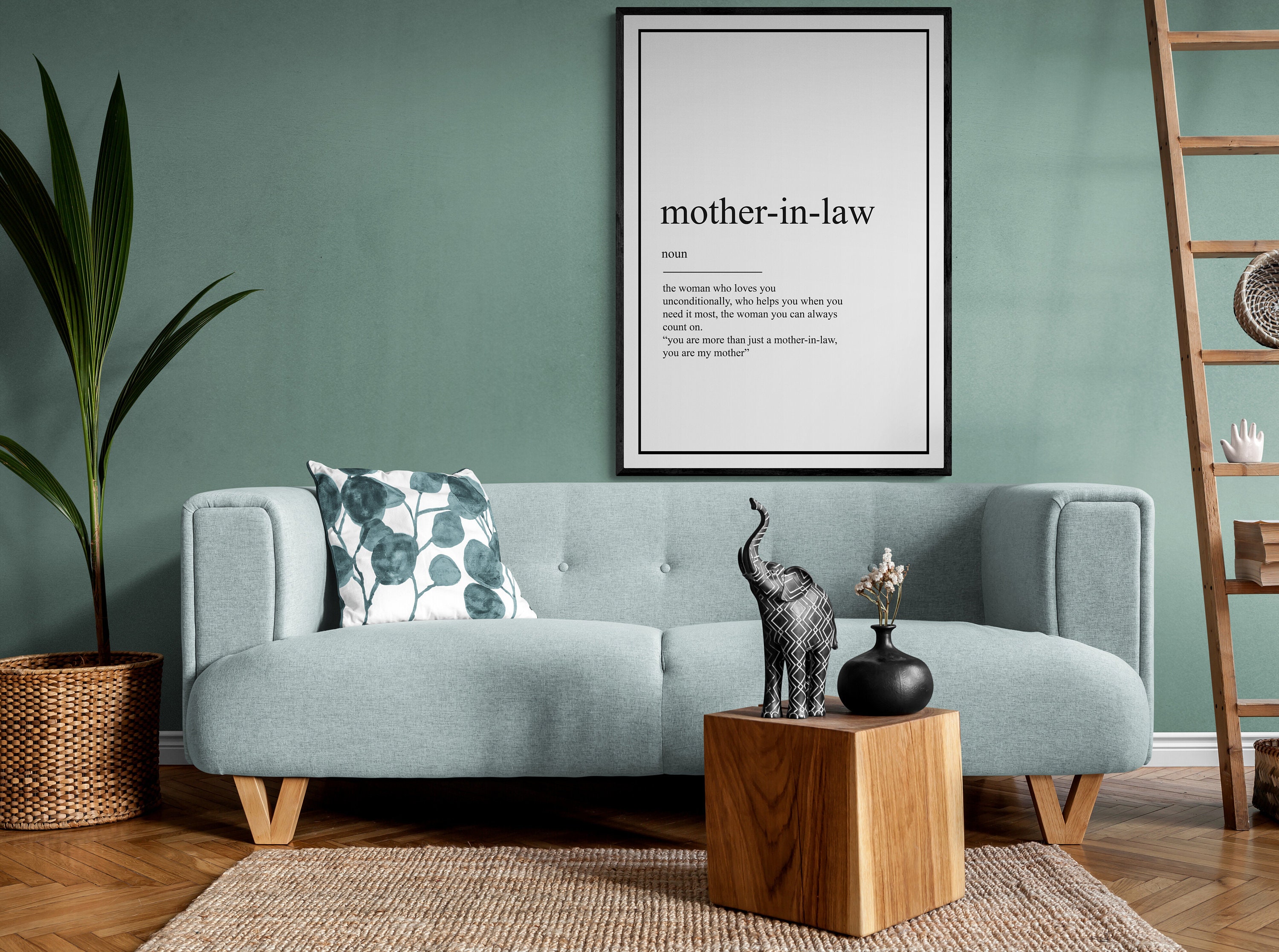 Mother in Law Definition Print | Etsy