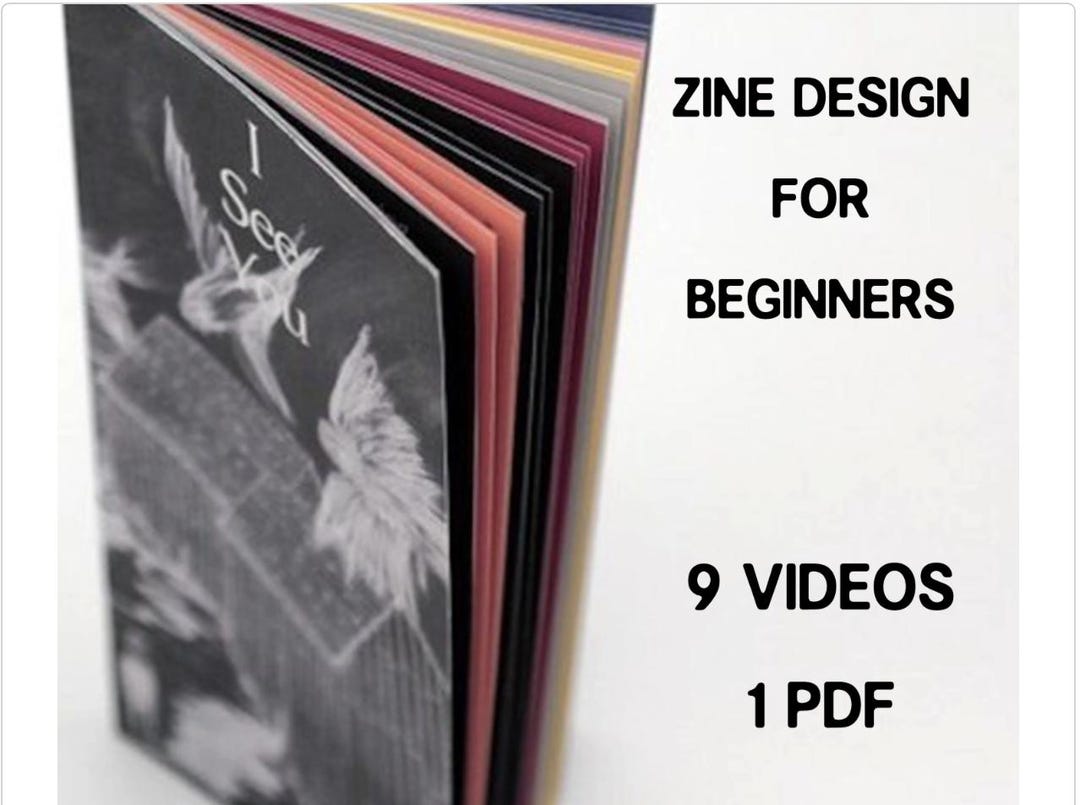 Zine Tutorial Video Series - Zine Design for Beginners - Digital ...