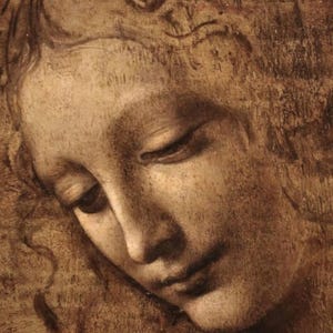 Leonardo Da Vinci La Scapigliata, Head of A Young Woman With Tousled Hair, High Quality Hand ...