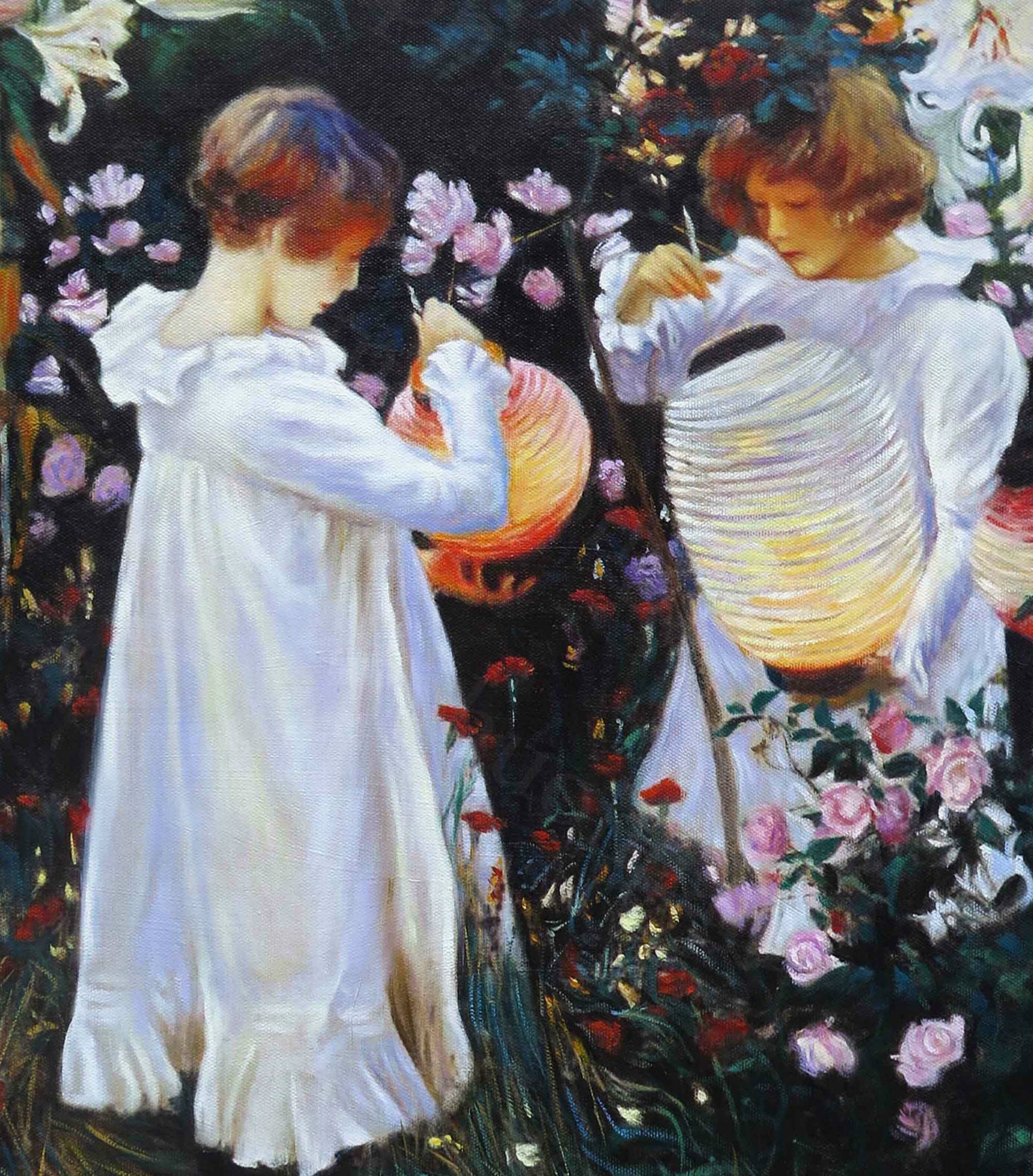 John Singer Sargent Carnation Lily Lily Rose - Etsy